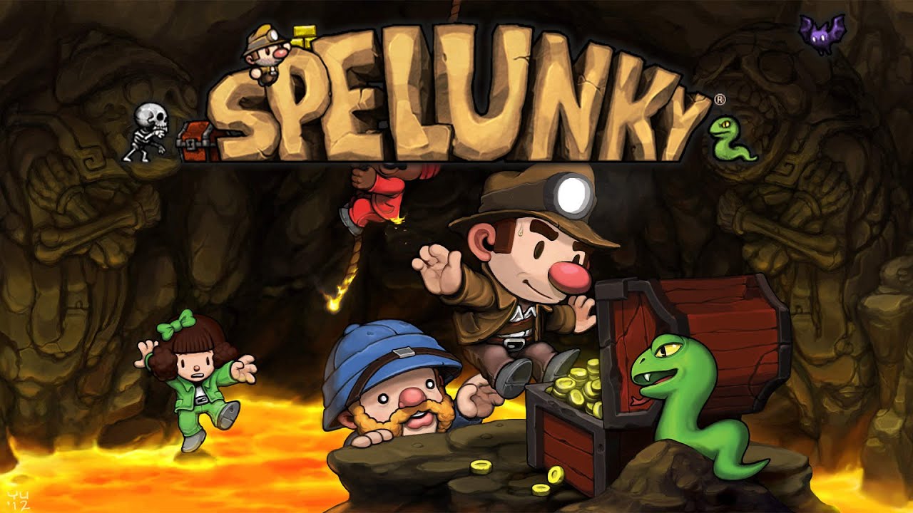 Spelunky (part 1) | Entering the Cave - YouTube