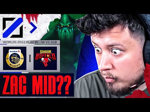 WORLDS'DE KARŞIMIZA ZAC MID ALDILAR | IW VS SGB WORLDS 2022 ANALİZ