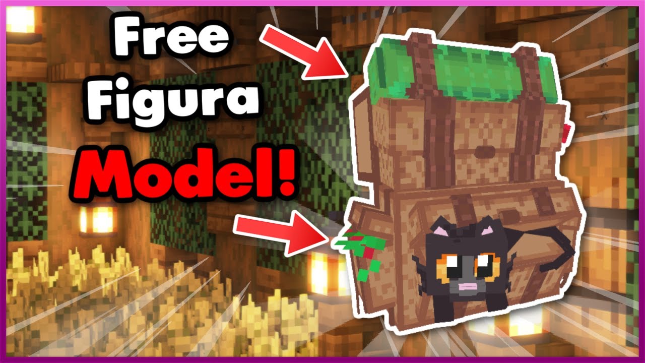 FREE Cute Cat Backpack BlockBench/Figura Model! - YouTube