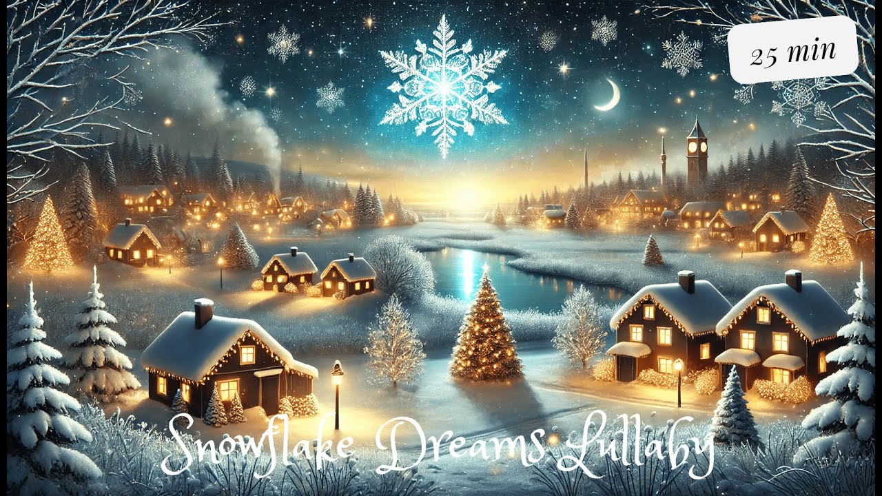 Snowflake Dreams Lullaby For Kids Toddlers Bedtime Music Sweet Dreams ...