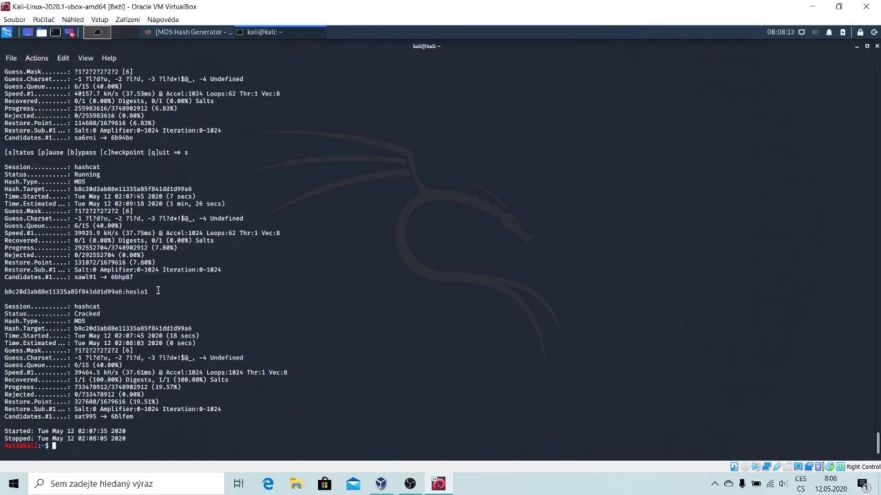 Hashcat tutorial - YouTube