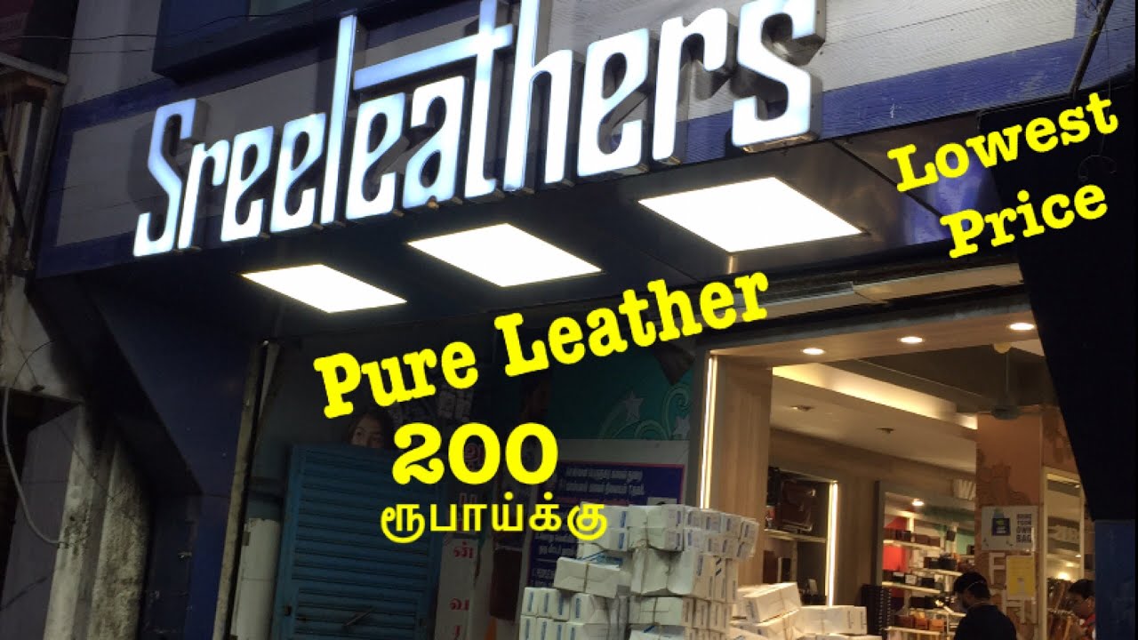 200 ரூபாய்க்கு Pure Leather Shoes & Slippers | Lowest Price Leather ...