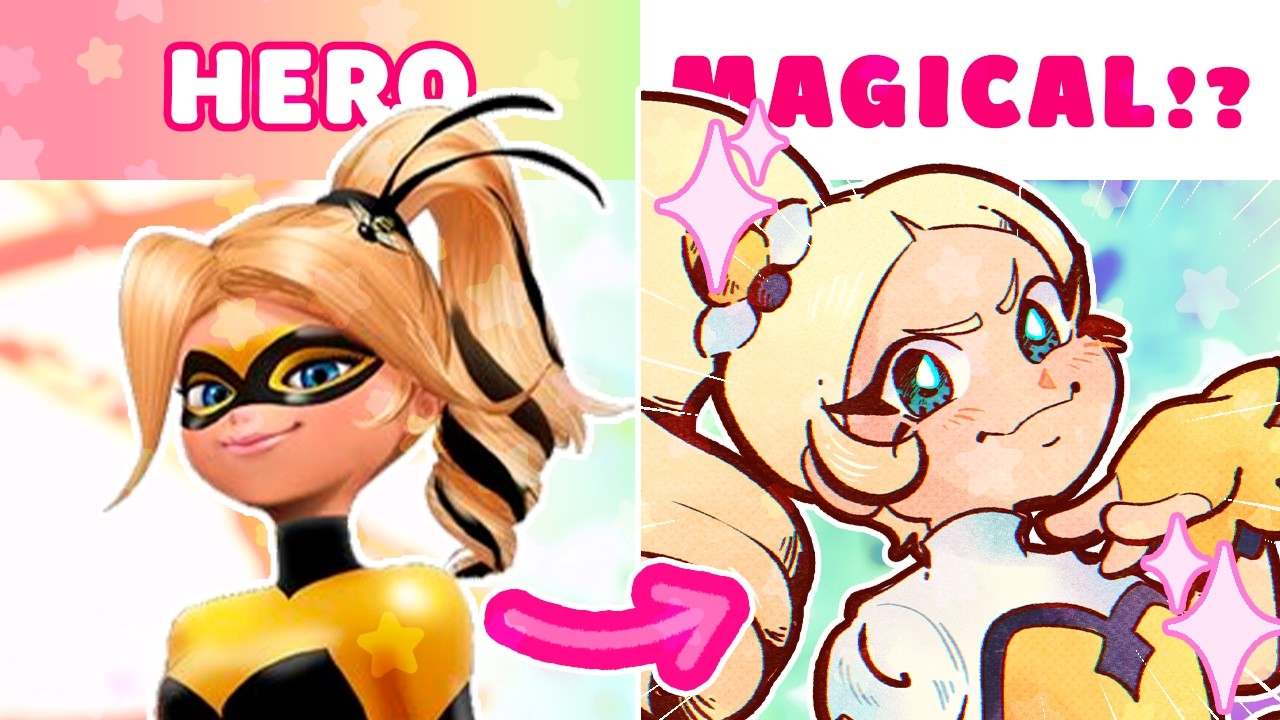 🐞 REDESIGNING MIRACULOUS LADYBUG AS A TRADITIONAL MAGICAL GIRL SERIES 🐞 ...