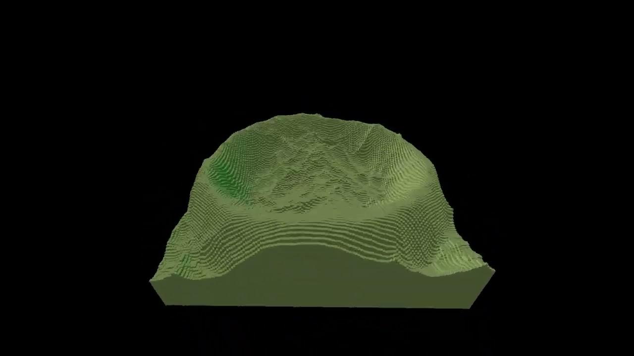 Heightmap display and update with Mesh Instancing - YouTube