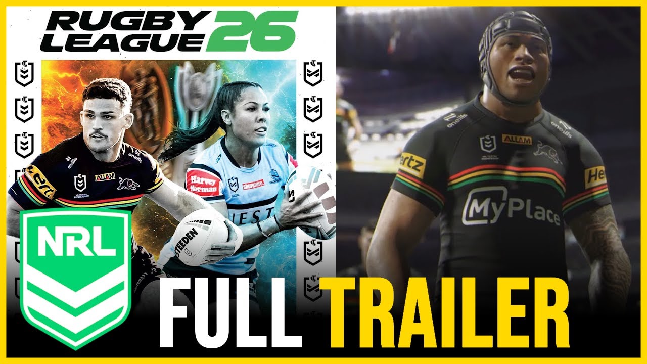 Rugby League 26 NRL Trailer (HD) - YouTube