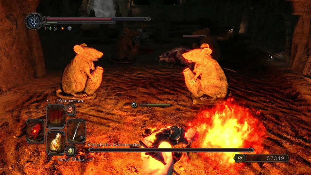 Dark Souls 2 - Royal Rat Vanguard - YouTube