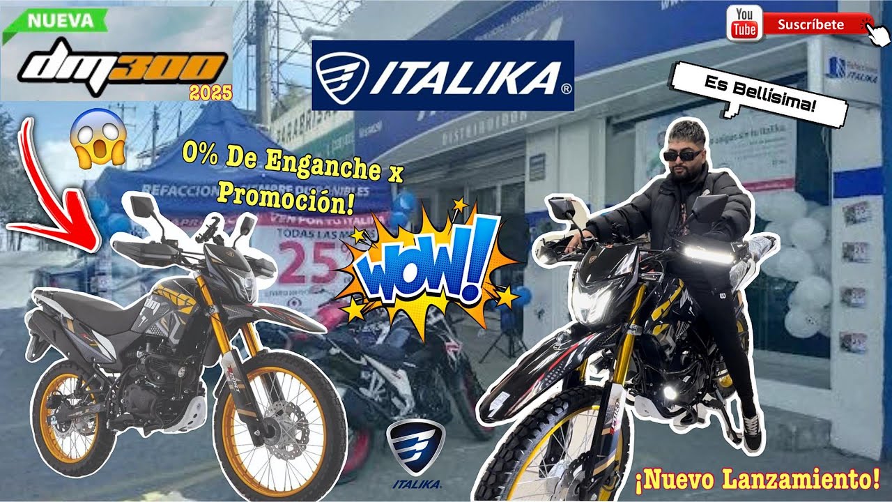 ITALIKA DM 300 2025 // Primeras Impresiones🔥 - YouTube