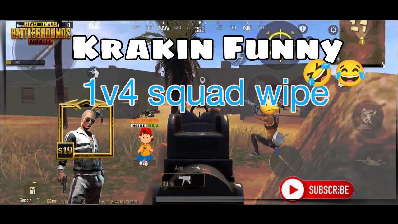 karakin map funny squad wipe🔥... - YouTube