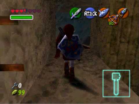 Ocarina of Time Walkthrough Part 23 - The Fairy Bow - YouTube