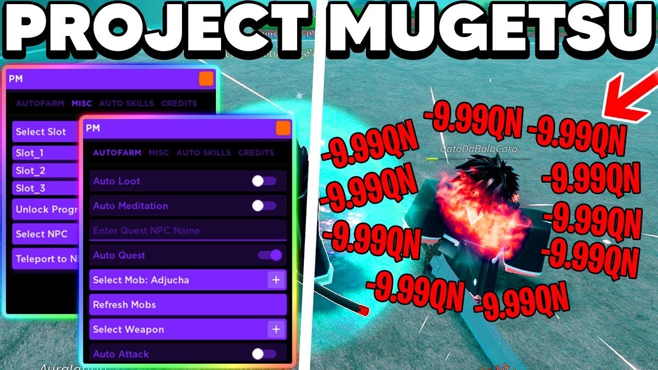 Roblox Project Mugetsu Hack/Script – Kill Aura, Auto Farm, Infinite ...