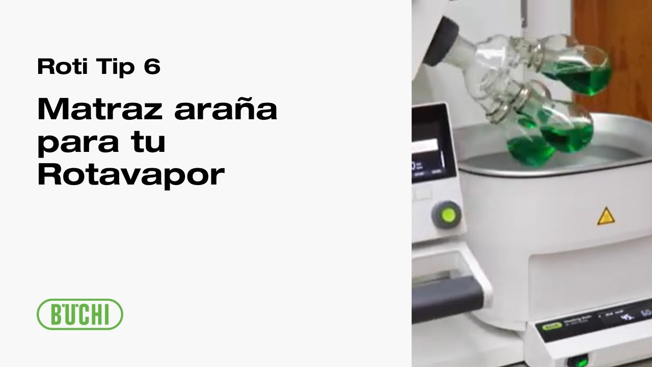 RotiTip6: Matraz araña para tu Rotavapor - YouTube