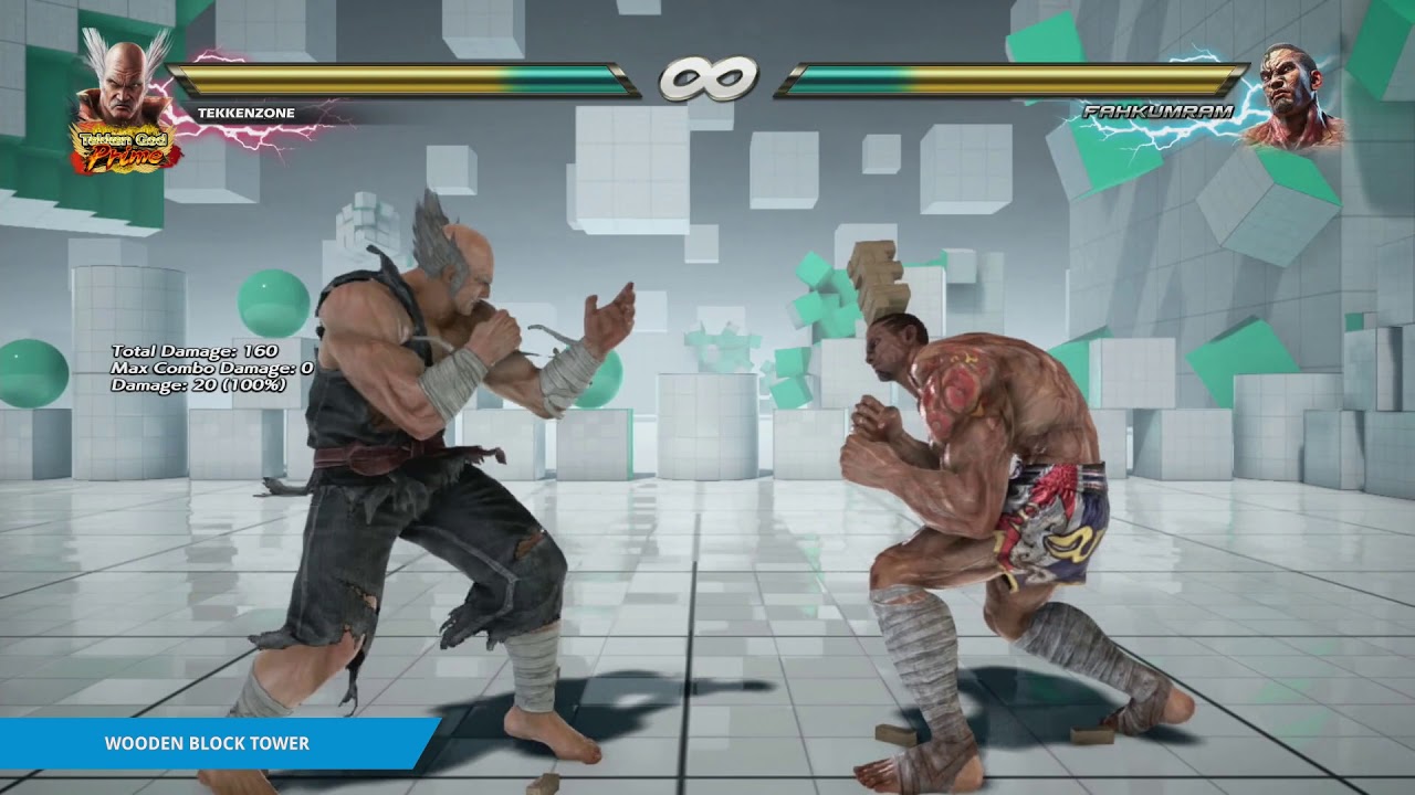 TEKKEN 7 - "Wooden Block Tower" Item Move - YouTube