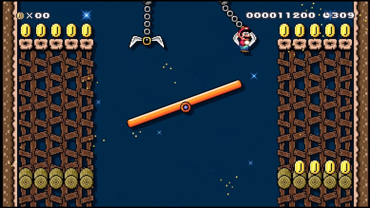 Eric's Super Mario Maker 2 Levels: Sandstorm Obstacle Course - YouTube