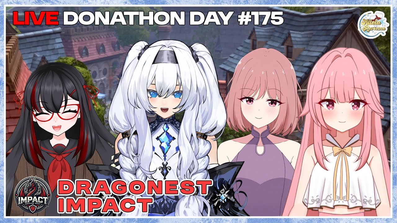 【DRAGON NEST IMPACT】4 LADIES DPR MEMBANTAI MONSTER !! RUN ALL NEST !! - VTUBER INDONESIA # ...