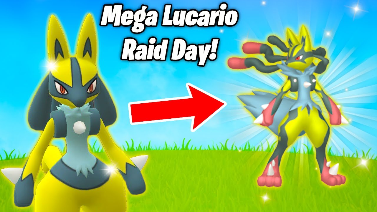 YOU CANNOT MISS MEGA LUCARIO RAID DAY IN POKEMON GO! The BEST Fighting ...