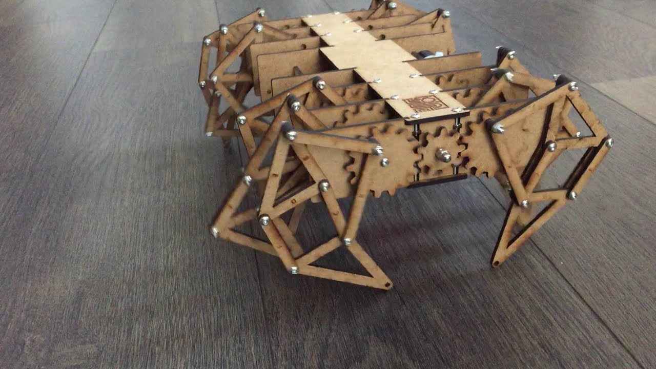 Strandbeest adaption on the walk - YouTube