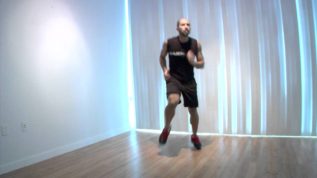 Side Steps with Crossover: Cardio Exercise-Fat & Calorie Burning ...