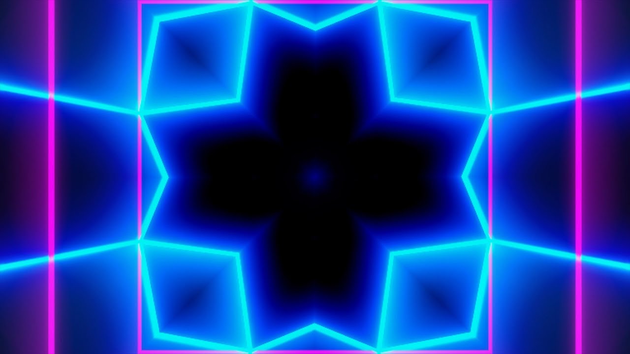 FREE Video Background Loop Footage | 2K 1440p60 | Abstract Neon Lights ...