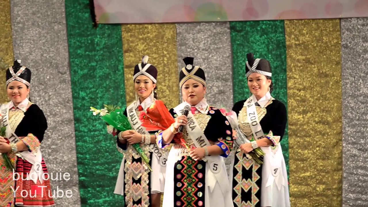Miss Hmong Central Valley Pageant - Merced Hmong New Year 2014-15 - YouTube
