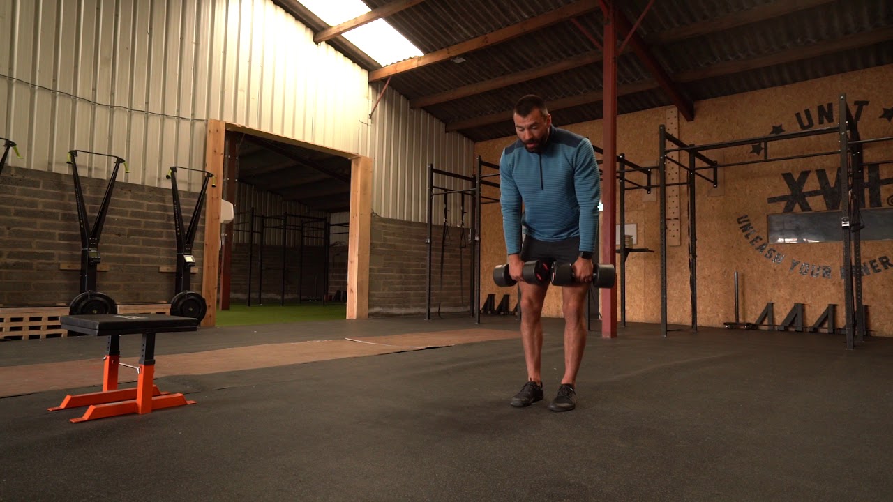 Dumbbell High Pull - YouTube