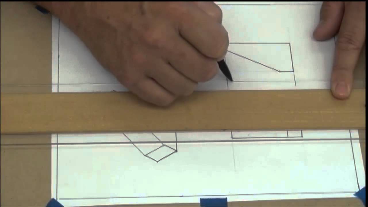 Manual Orthographic and Isometric Drawing Video 3 - YouTube