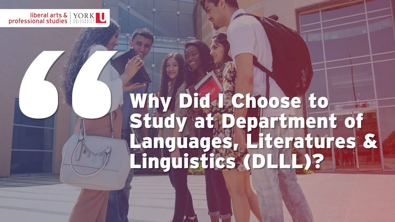 Welcome to the Department of Languages, Literatures & Linguistics - YouTube