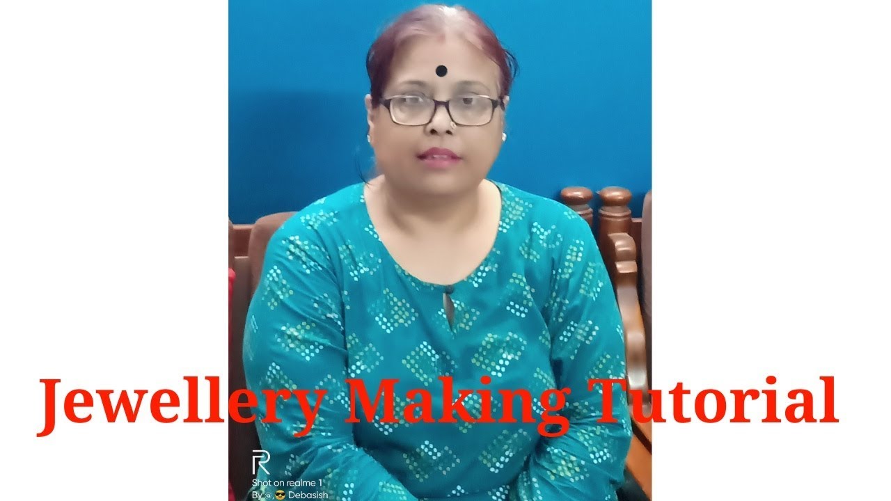 Jewellery Making Tutorial Part - 48 / Debjani Creations Tutorial - YouTube