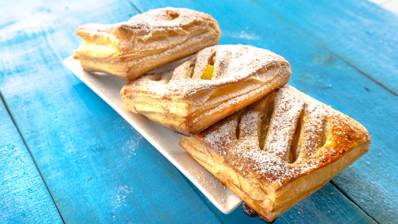 Pineapple Puff Pastry Turnovers