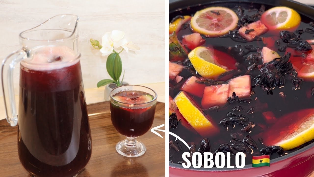 Time For A Refreshing Immune Booster - Sobolo Drink | Zobo Drink - YouTube