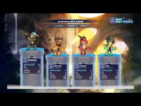 Brawlhalla Mejor partida con barraza - YouTube
