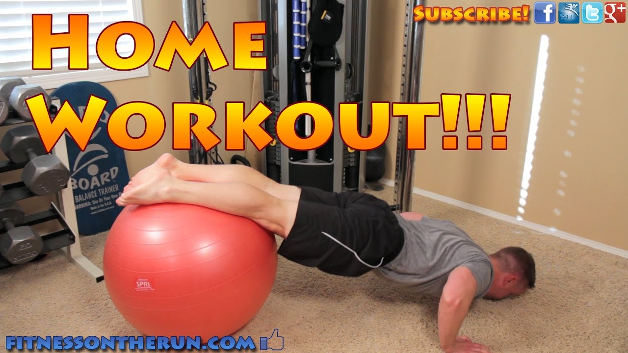 At Home Workout Routine Series - YouTube