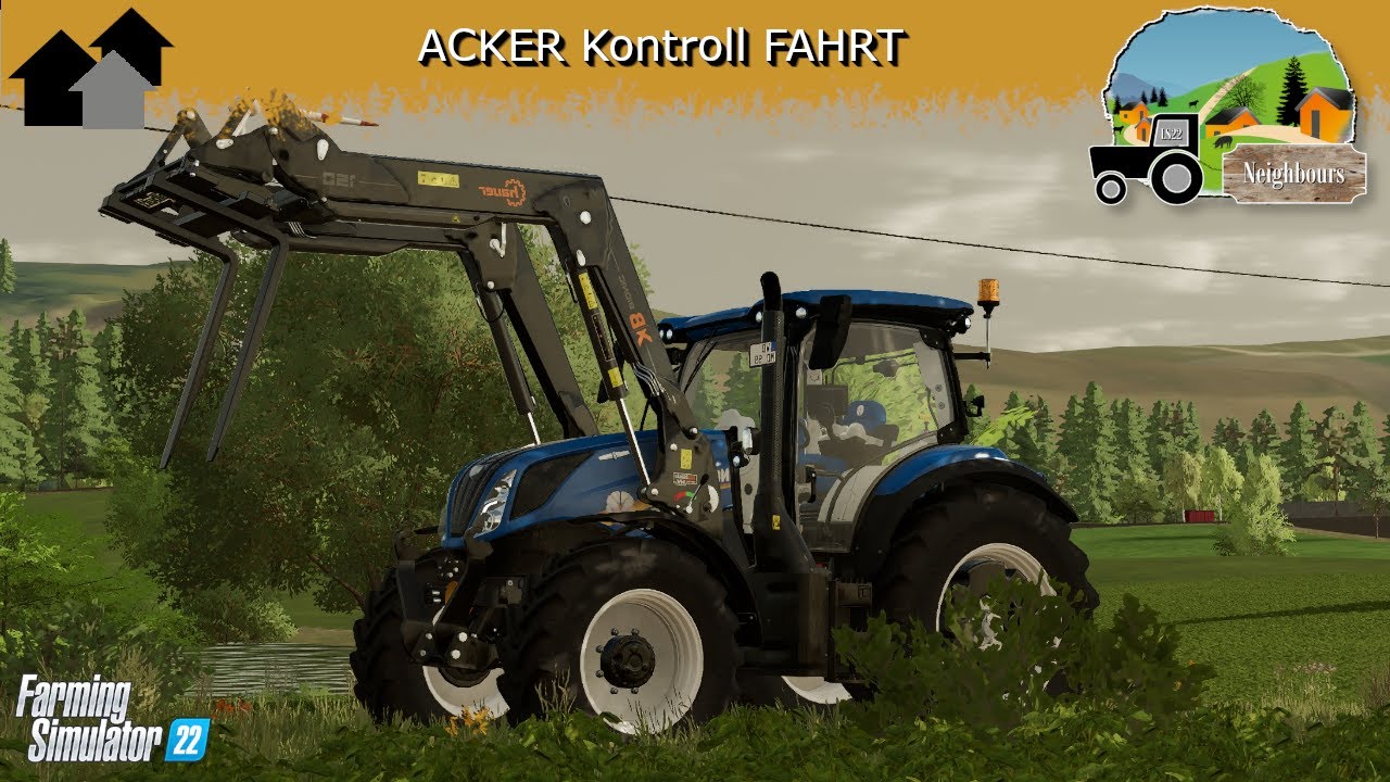 LS22 Neighbours - #24 ACKER Kontoll FAHRT | Farming Simulator 22 ...
