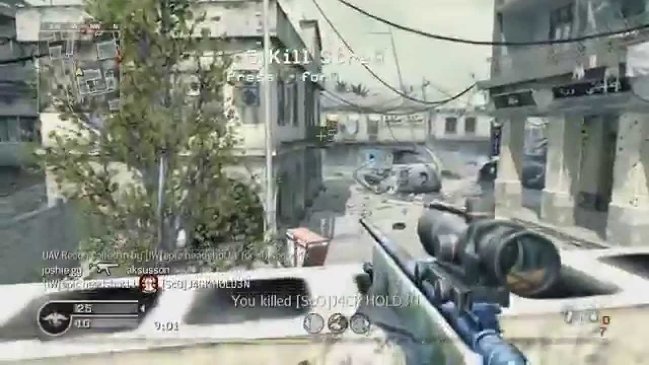 Cod4 Quick scoping Montage .:Indestructable:. - YouTube