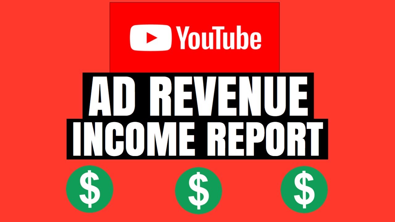YouTube Ad Revenue Report | How Much Did YouTube Pay Me in Ad Revenue ...