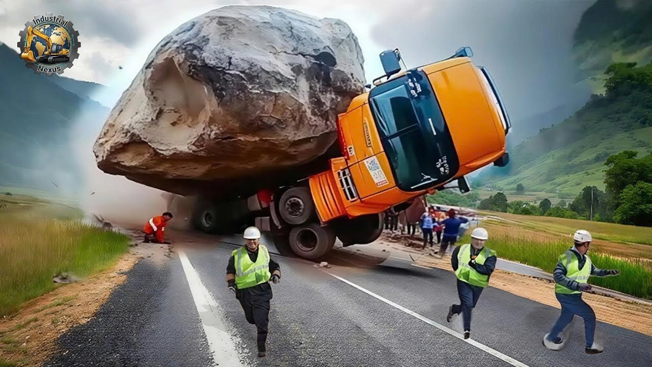 Idiots with Fast Trucks: Heavy Equipment Fails | Extreme Oversized ...