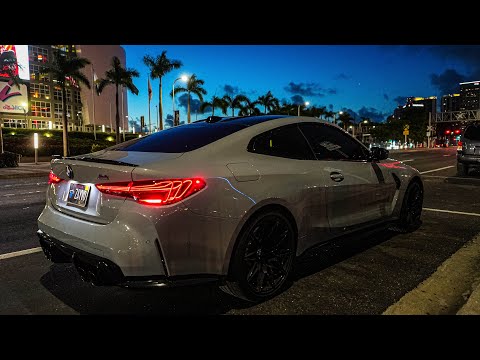 POV 2026 BMW M4 COMPETITION XDRIVE WAKING UP MIAMI AT 5 AM