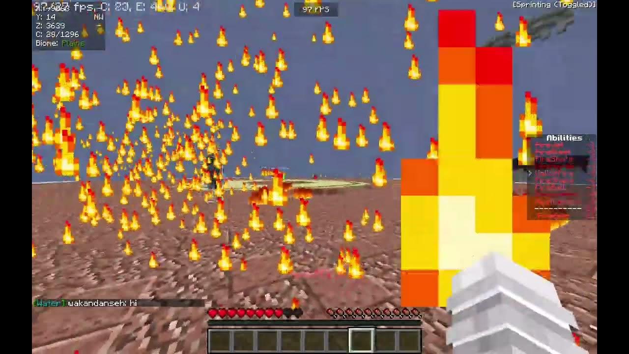 Minecraft firebending 2v1s are fun - Projectkorra - YouTube