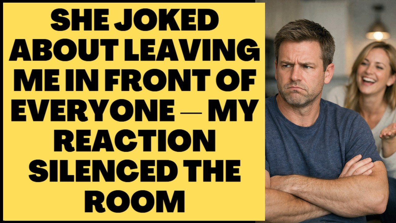 She Joked About Leaving Me in Front of Everyone — My Reaction Silenced ...