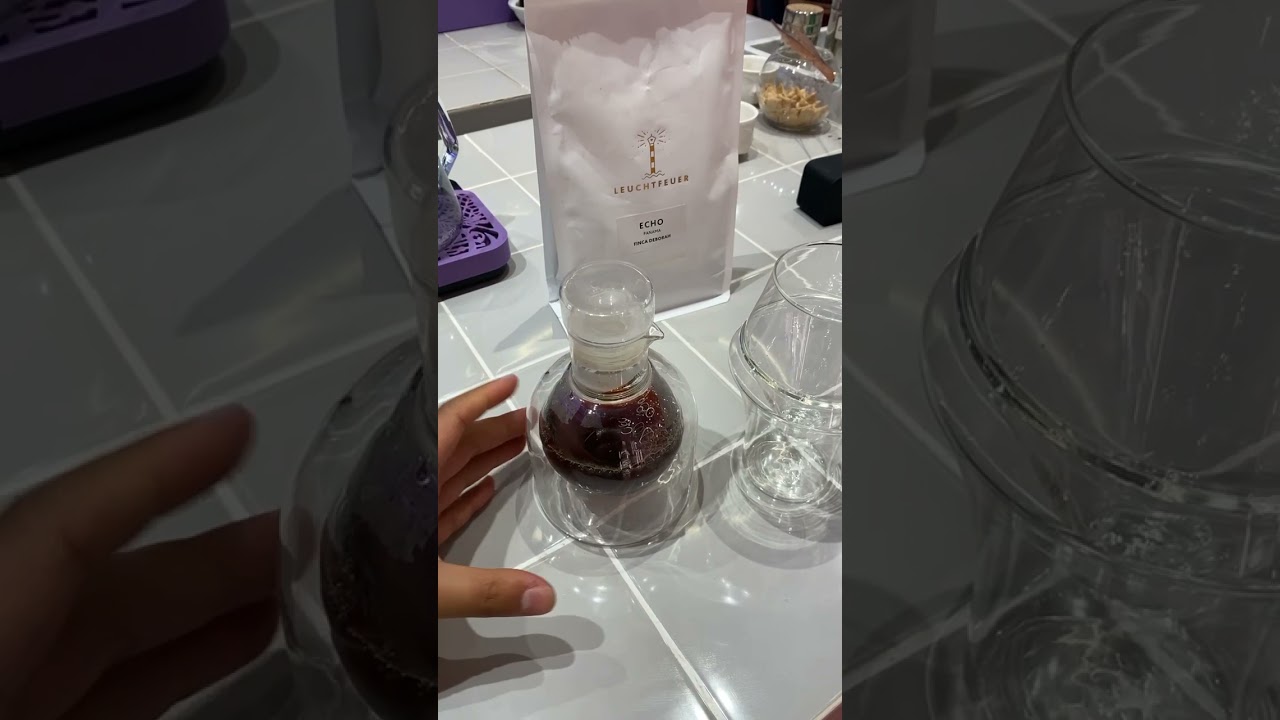 Pour Over filter coffee @busi in London - YouTube