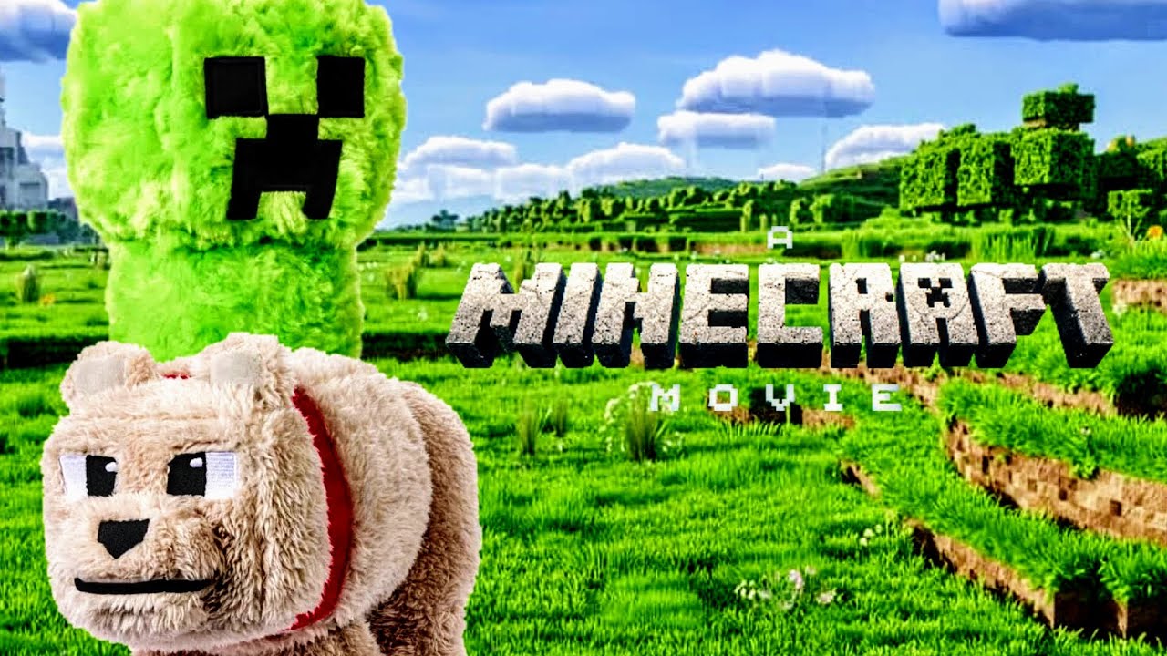 A Minecraft movie plushies at Walmart - YouTube