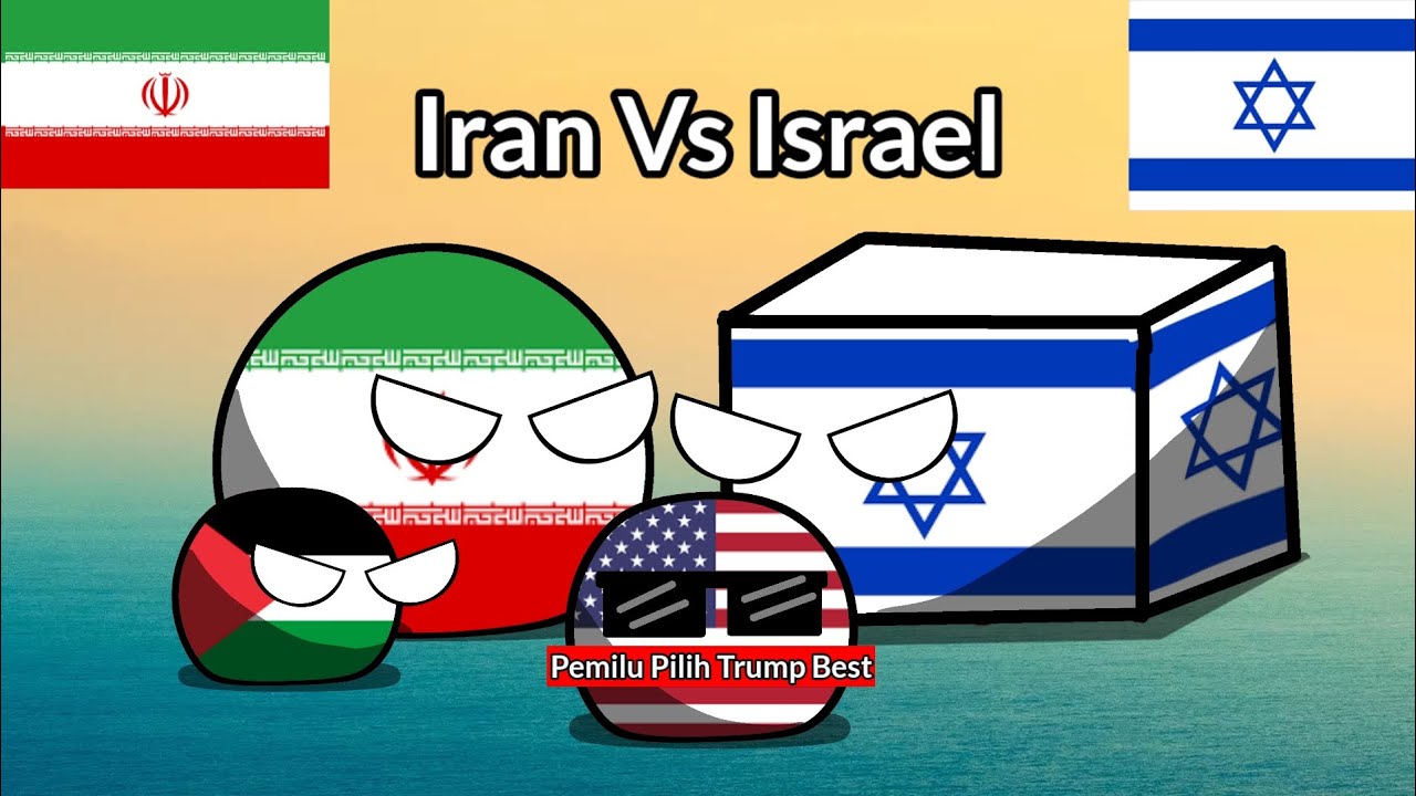 Iran Vs Israel#countryball - YouTube