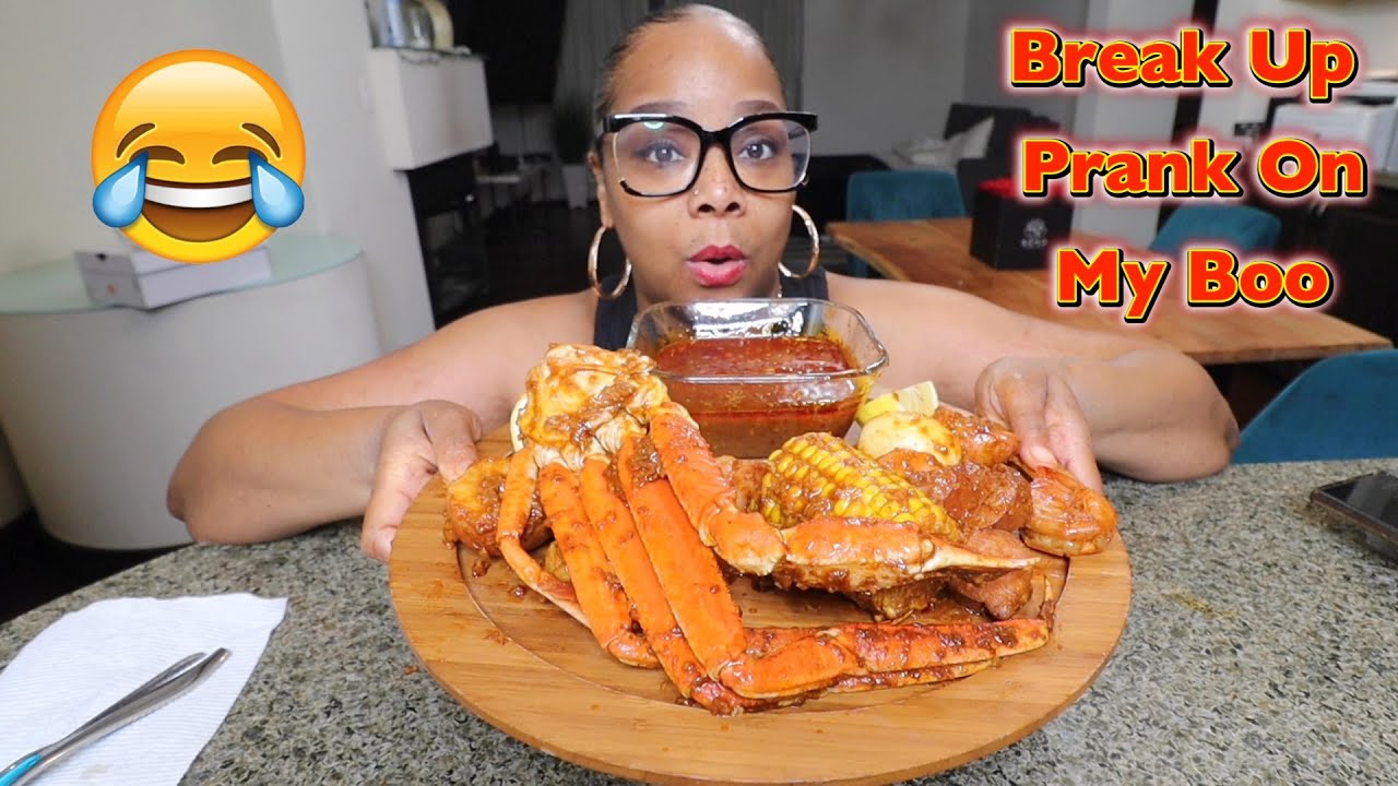 BREAK UP LYRICS PRANK ON MY BOO. (UNEXPECTED REACTION) SEAFOOD BOIL ...