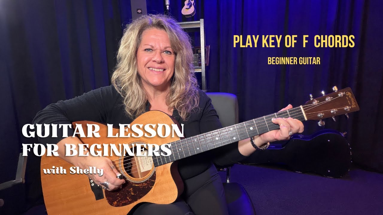 How To Play Chords Key of F | Beginner Guitar Lesson - YouTube