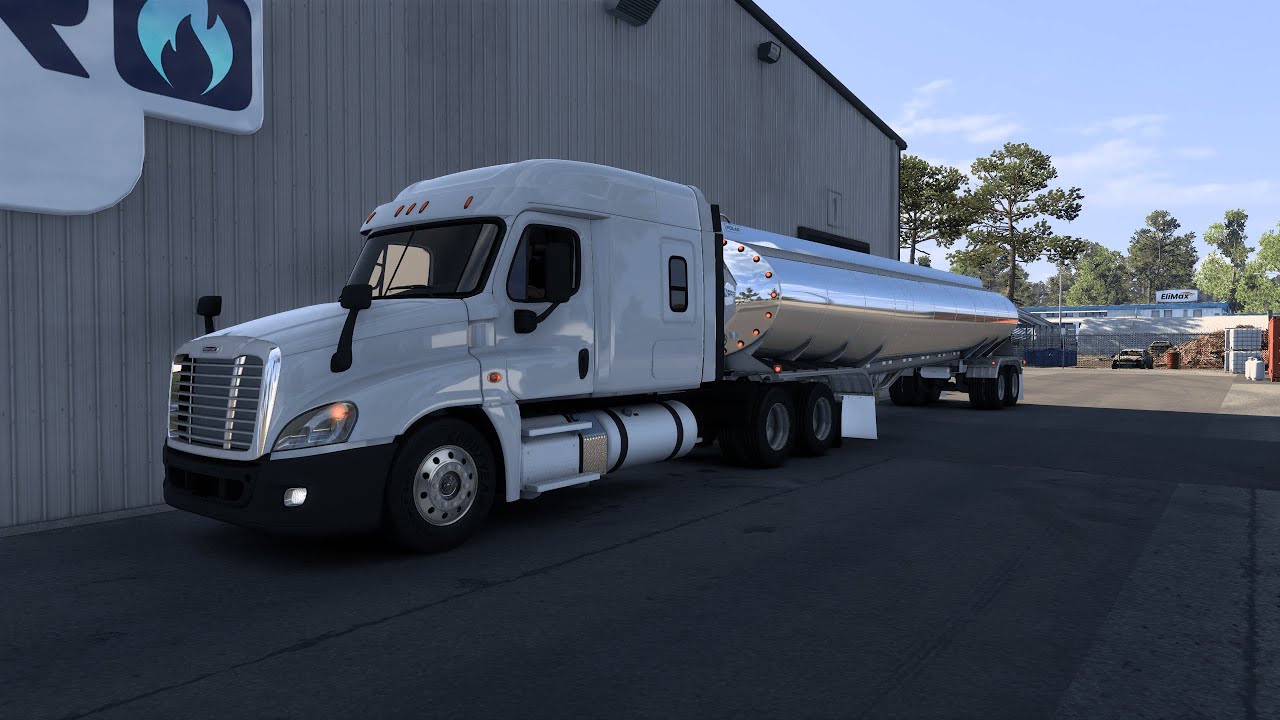 [ ATS ] Basic White Cascadia! - YouTube