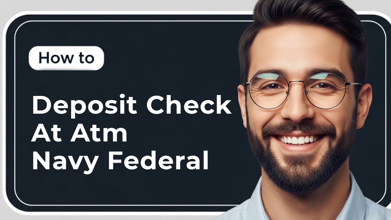 How To Deposit a Check at an ATM Navy Federal (2025 Guide) - YouTube