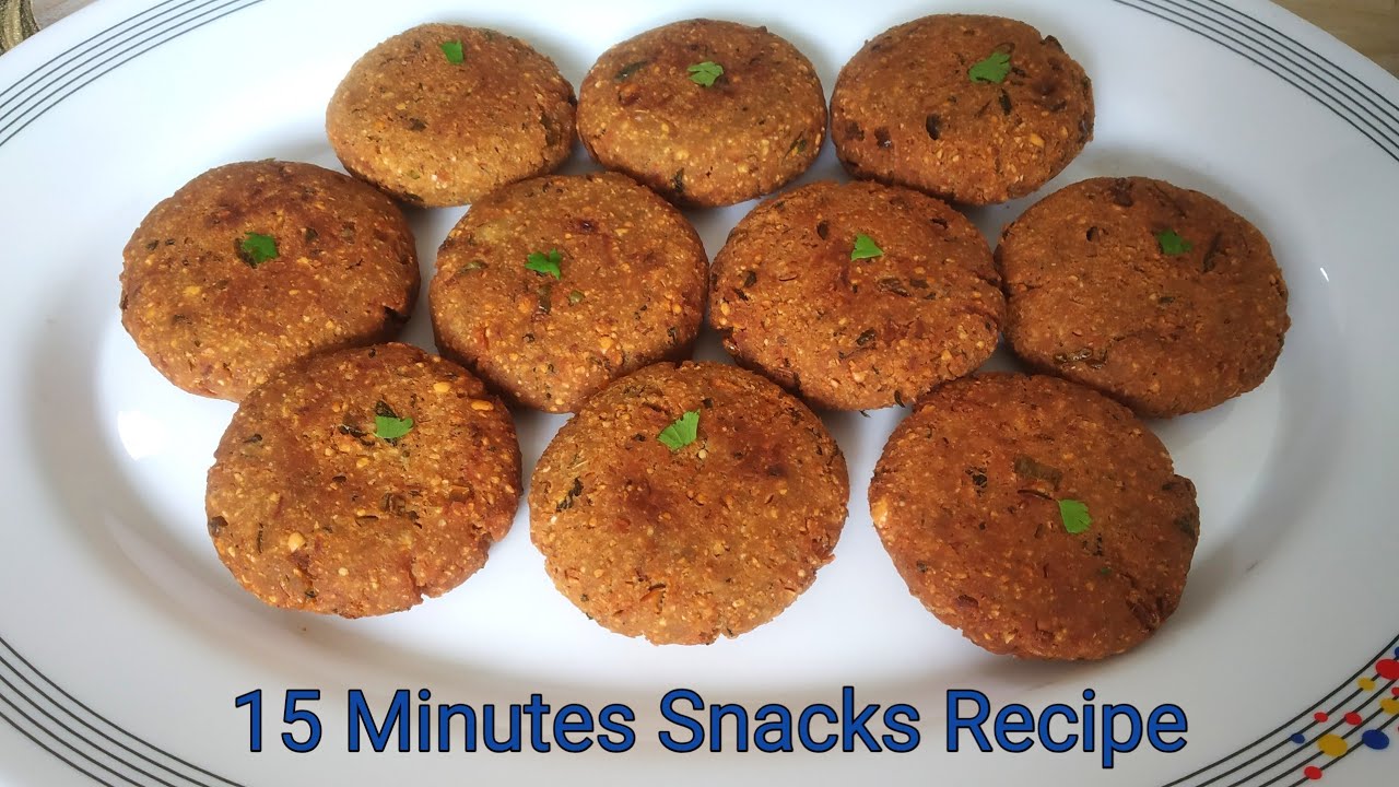 15 Minutes Snacks Recipe | Quick Snacks | Easy Snacks Recipe | Instant ...