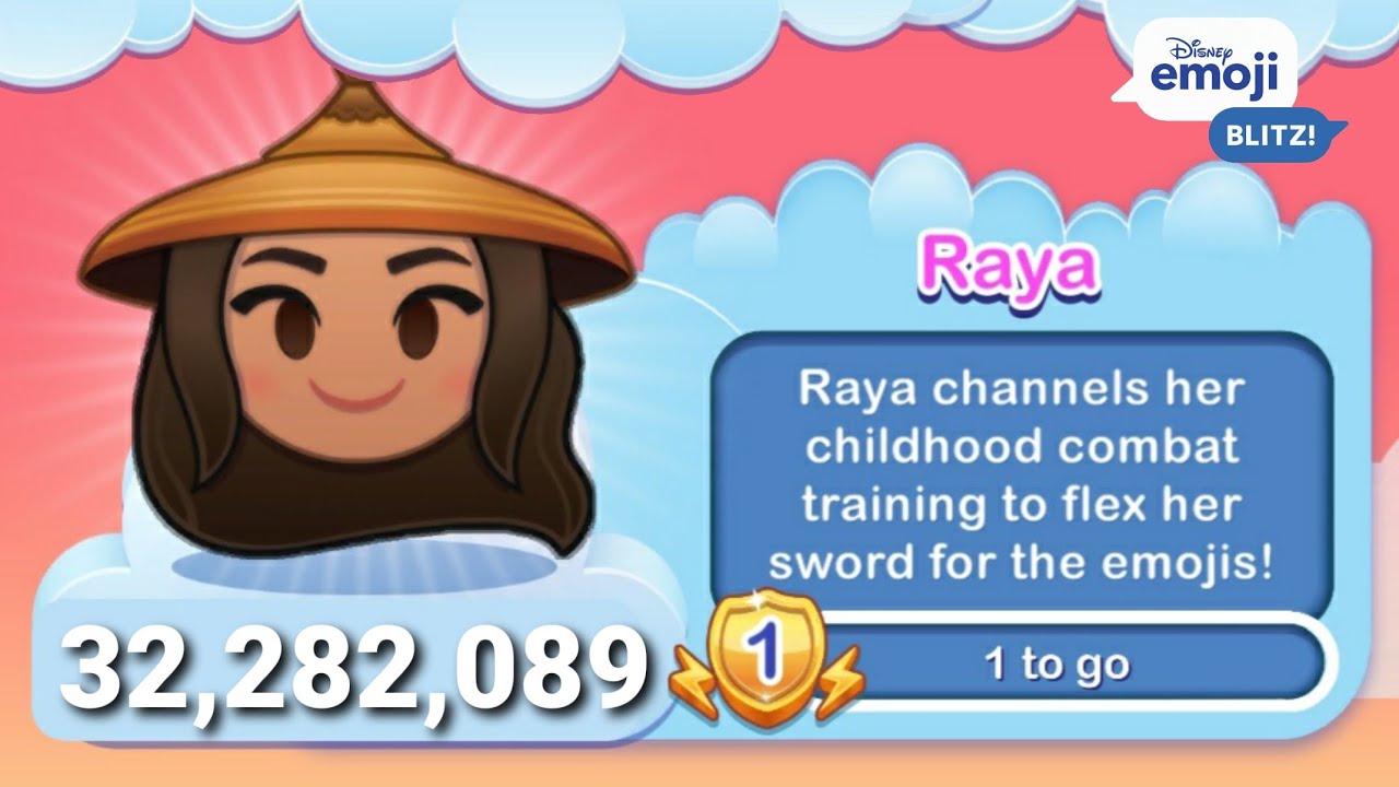 Disney Emoji Blitz - Raya (Level 1) - Raya and the Last Dragon ...
