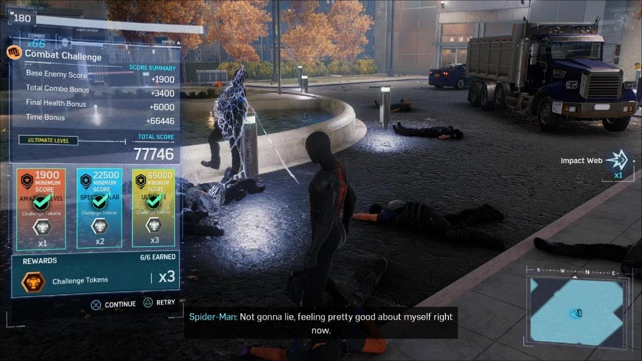 Spider-Man Remastered - Taskmaster ultimate combat challenge at Midtown ...