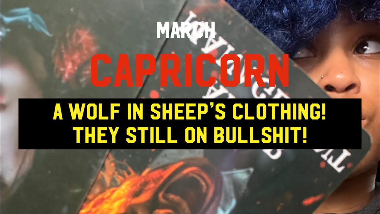 🔮Capricorn🔮 A wolf in sheep’s clothing! Still on bullshit!! - YouTube