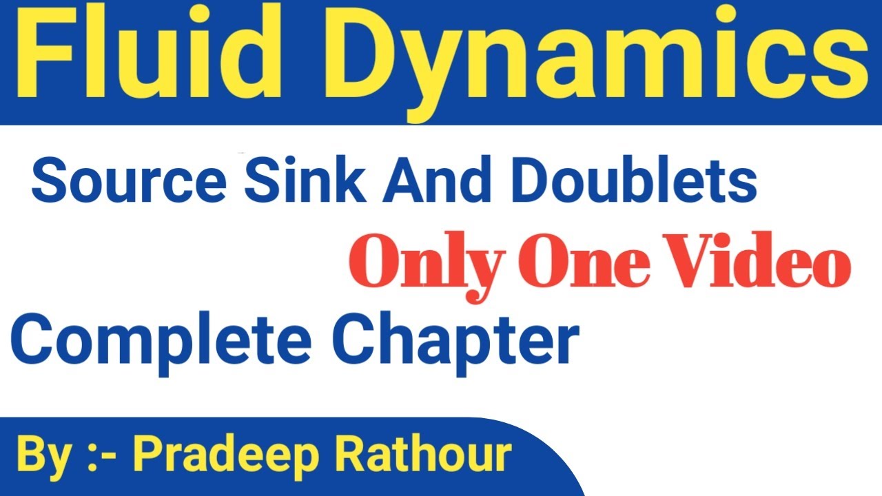 Source Sink And Doublets || Source Sink Doublets In Fluid Dynamics ...